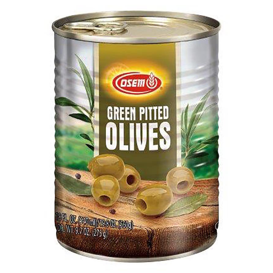 Osem Kosher Mediterranean Green Pitted Olives - Shop Olives at H-E-B