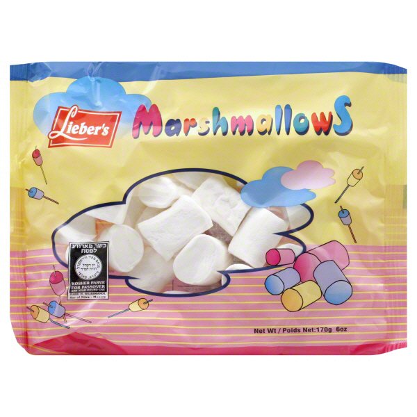 Lieber's White Marshmallows - Shop Baking chocolate & candies at H-E-B