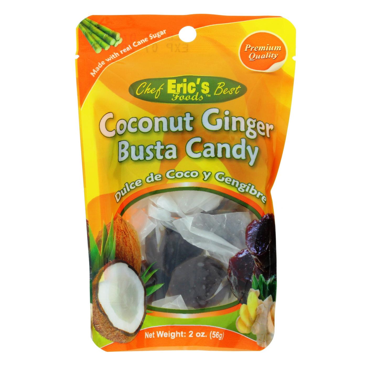 Chef Eric's Coconut Ginger Busta Candy - Shop Candy at H-E-B