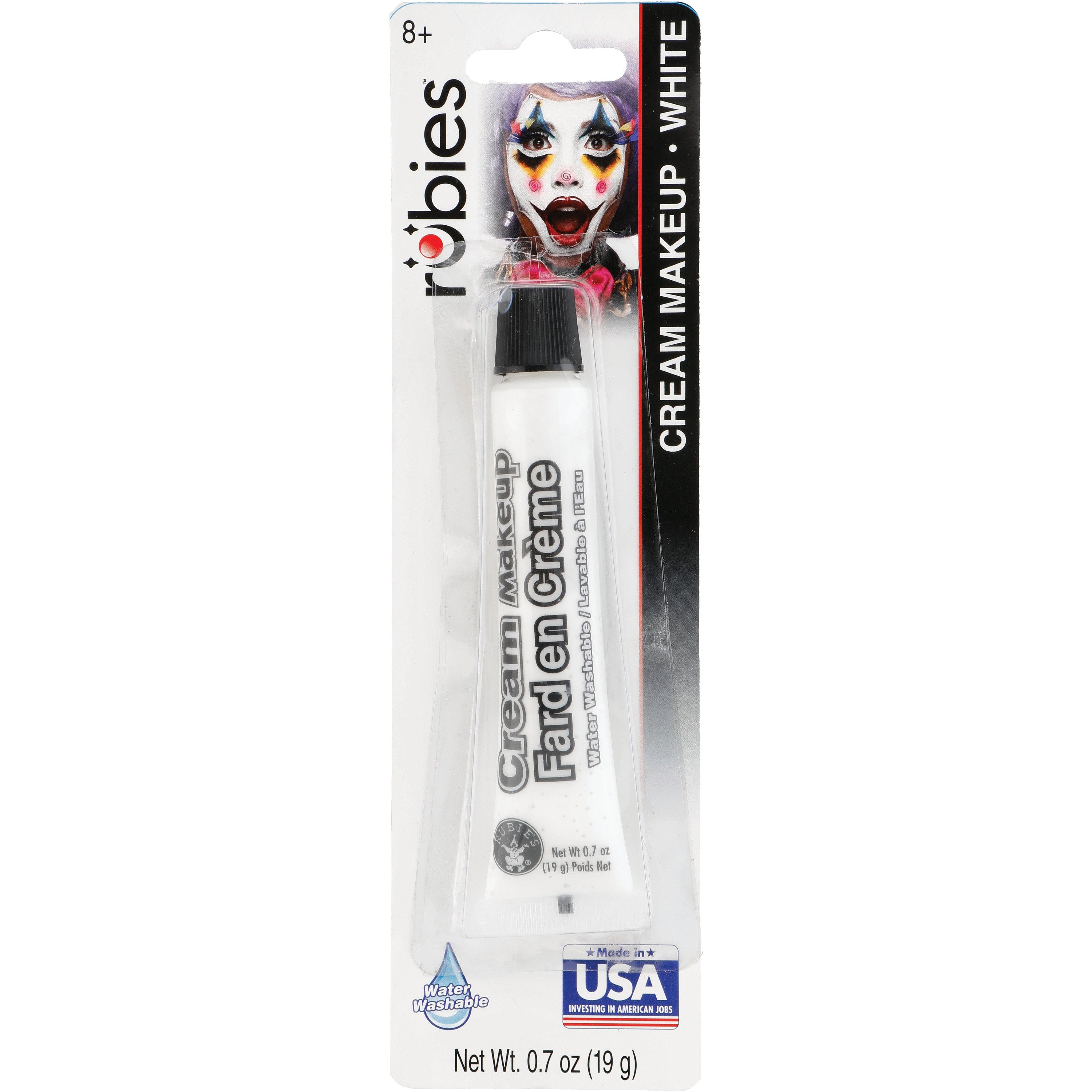 Rubies Halloween Cream Makeup - White - Shop Makeup palettes & sets at ...