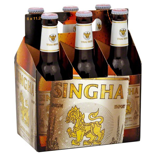Singha Lager 6 pk Bottles - Shop Beer at H-E-B