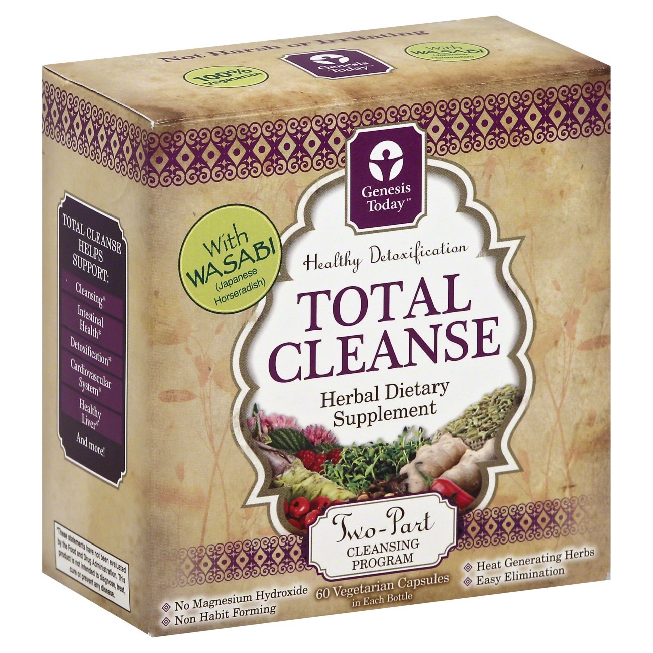 Genesis Today Total Cleanse Two-Part Cleansing Program - Shop Diet ...