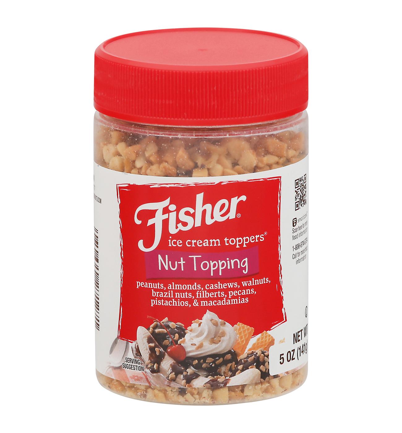Fisher Mixed Nut Variety Nut Topping - Shop Sundae toppings at H-E-B