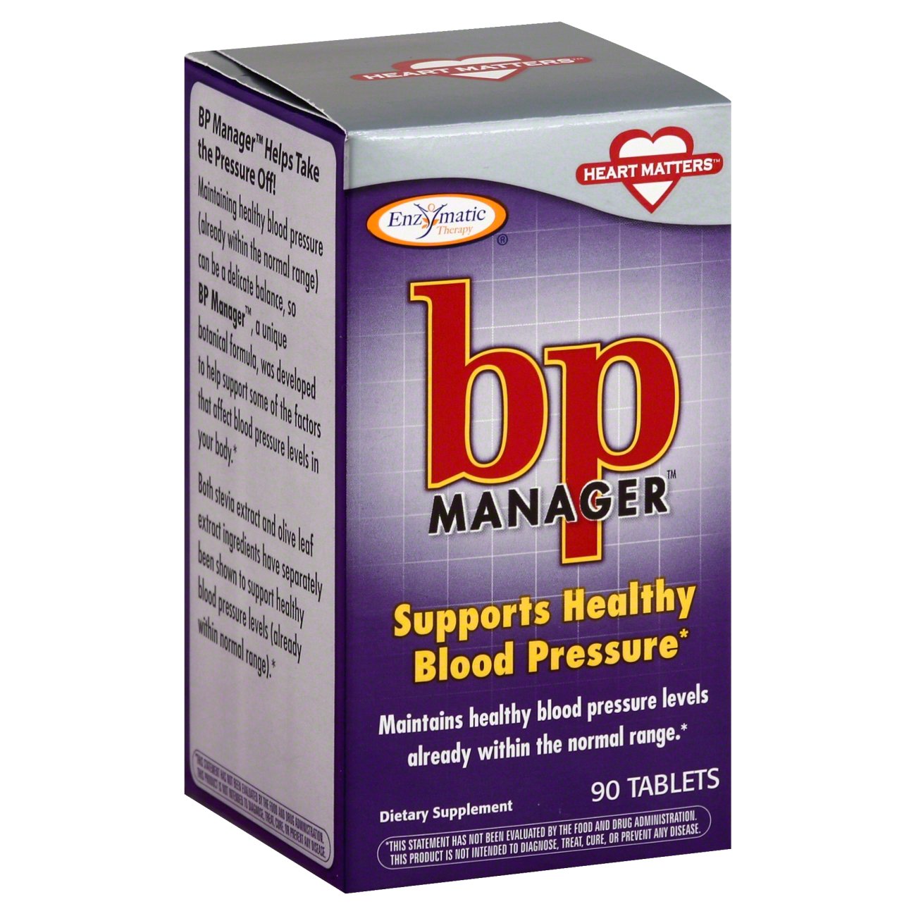 Enzymatic Therapy BP Manager Tablets - Shop Diet & fitness at H-E-B