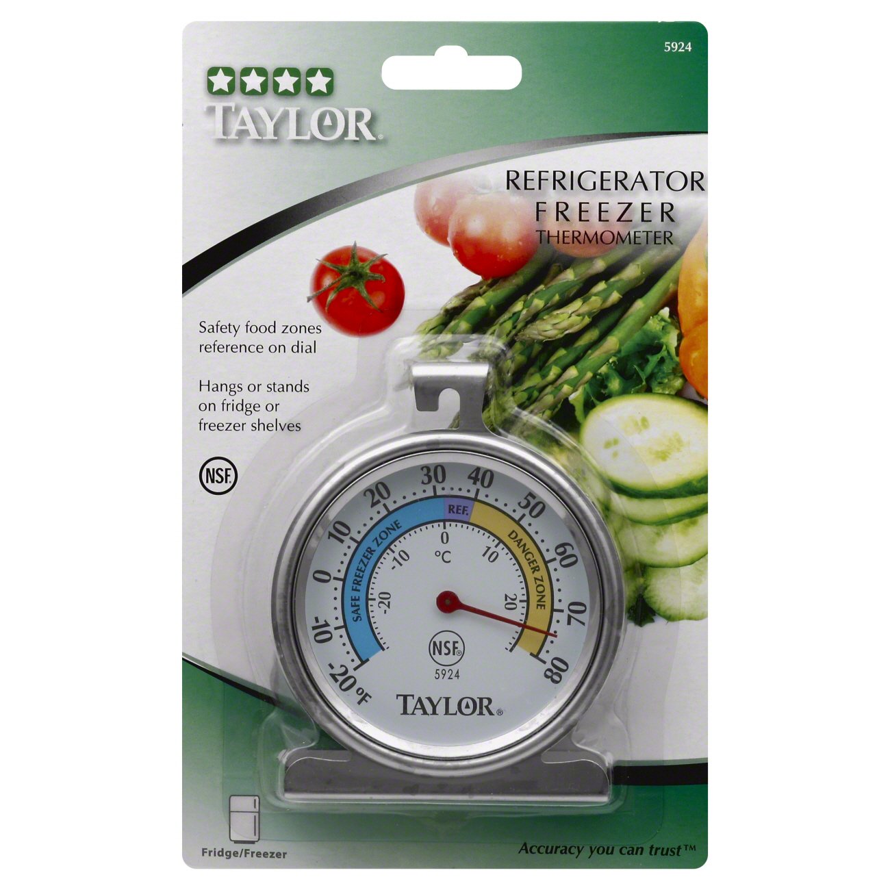 Taylor Refrigerator/ Freezer Thermometer - Shop Kitchen & Dining at H-E-B