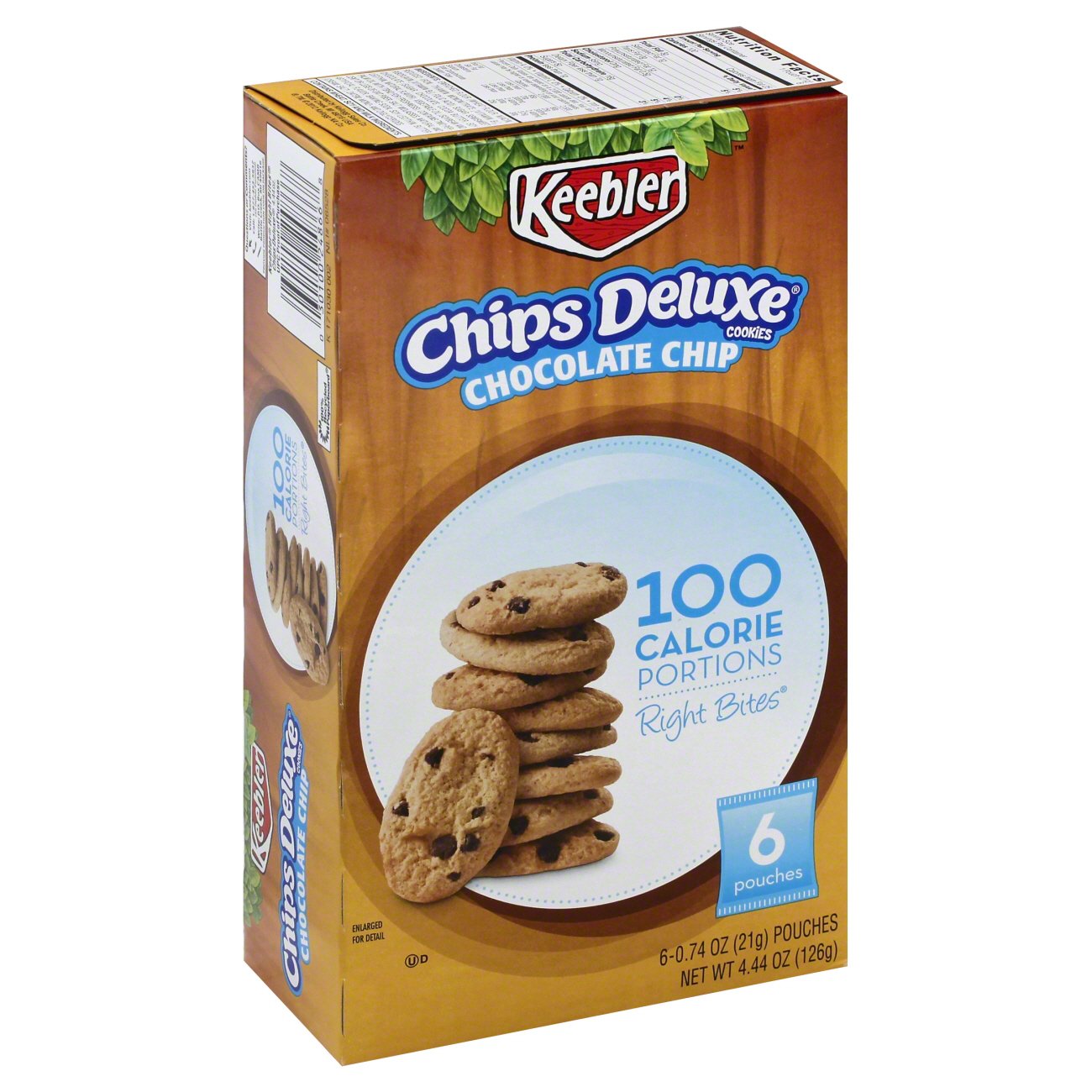 Keebler 100 Calorie Right Bites Chips Deluxe Cookies - Shop Snacks ...