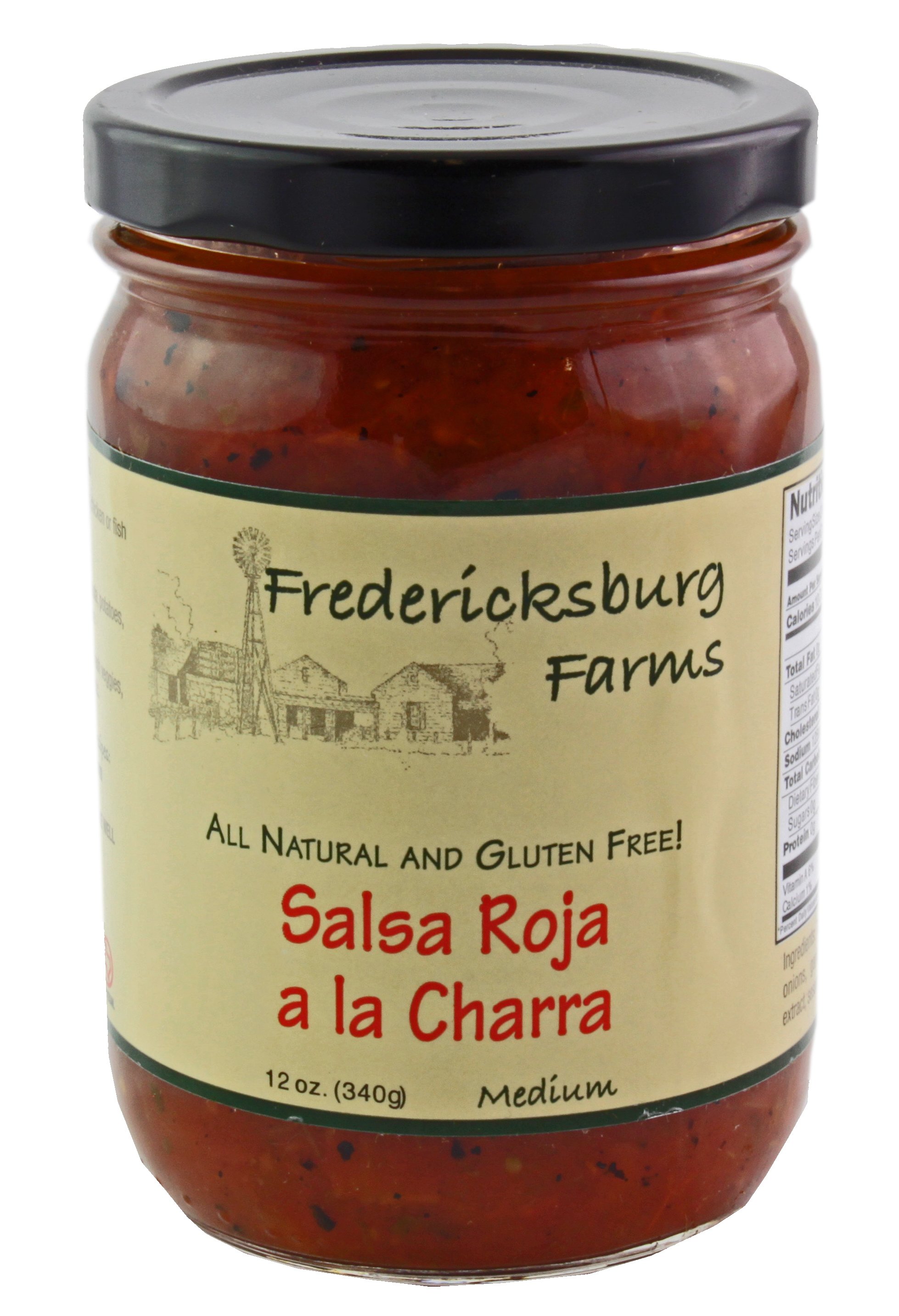 Fredericksburg Farms Salsa Roja de la Charra, 12 oz | Central Market ...