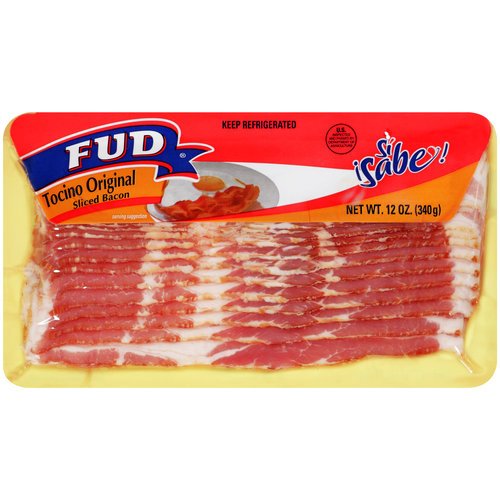 Fud Tocino Original Sliced Bacon - Shop Bacon at H-E-B