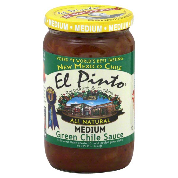 El Pinto Green Medium Chile Sauce - Shop Salsa & Dip at H-E-B