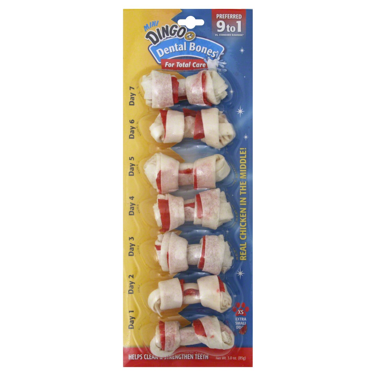 Dingo Mini Extra Small Dental Dog Bones - Shop Bones & Rawhides at H-E-B
