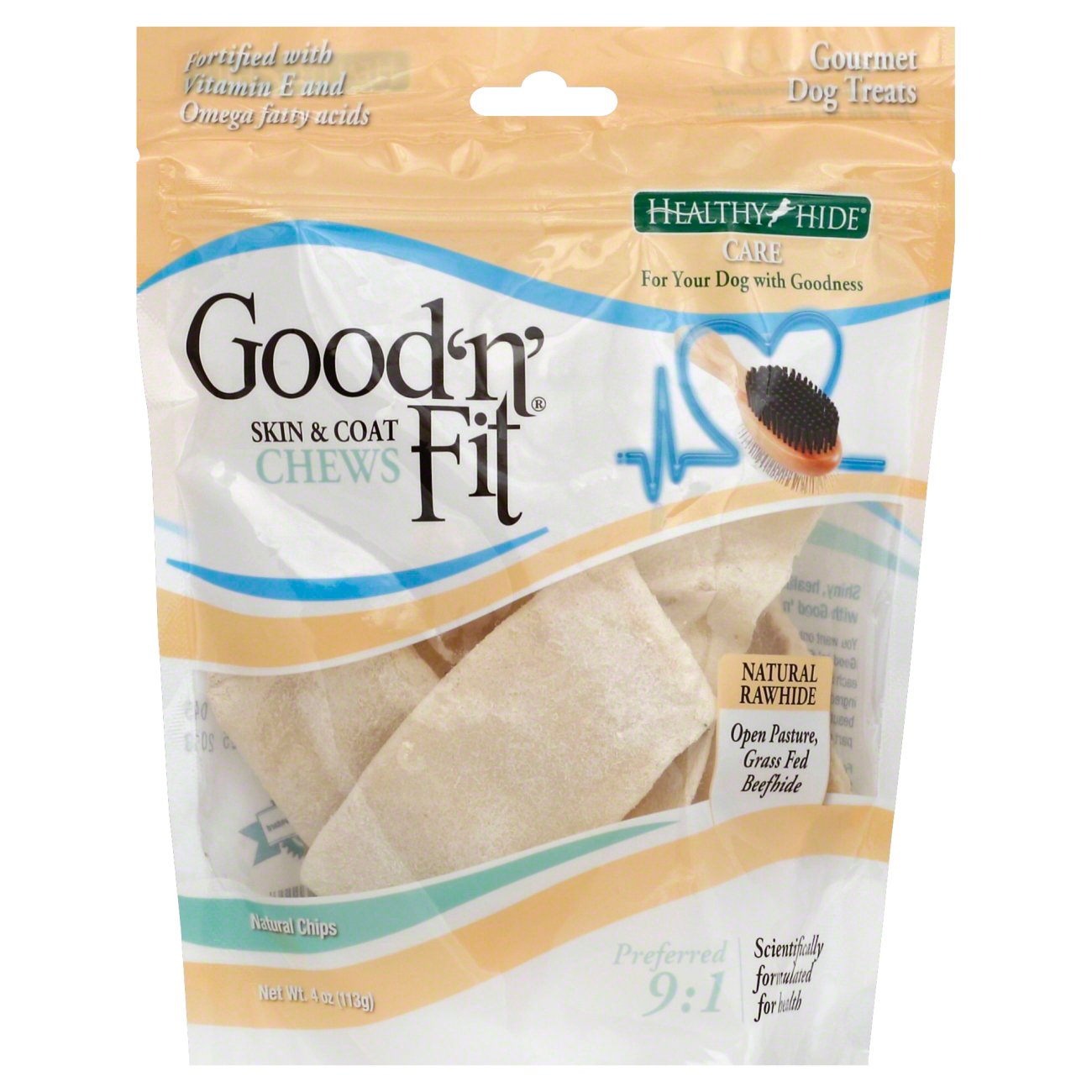 Healthy Hide Good N' Fit Skin and Coat Natural Chips - Shop Bones ...