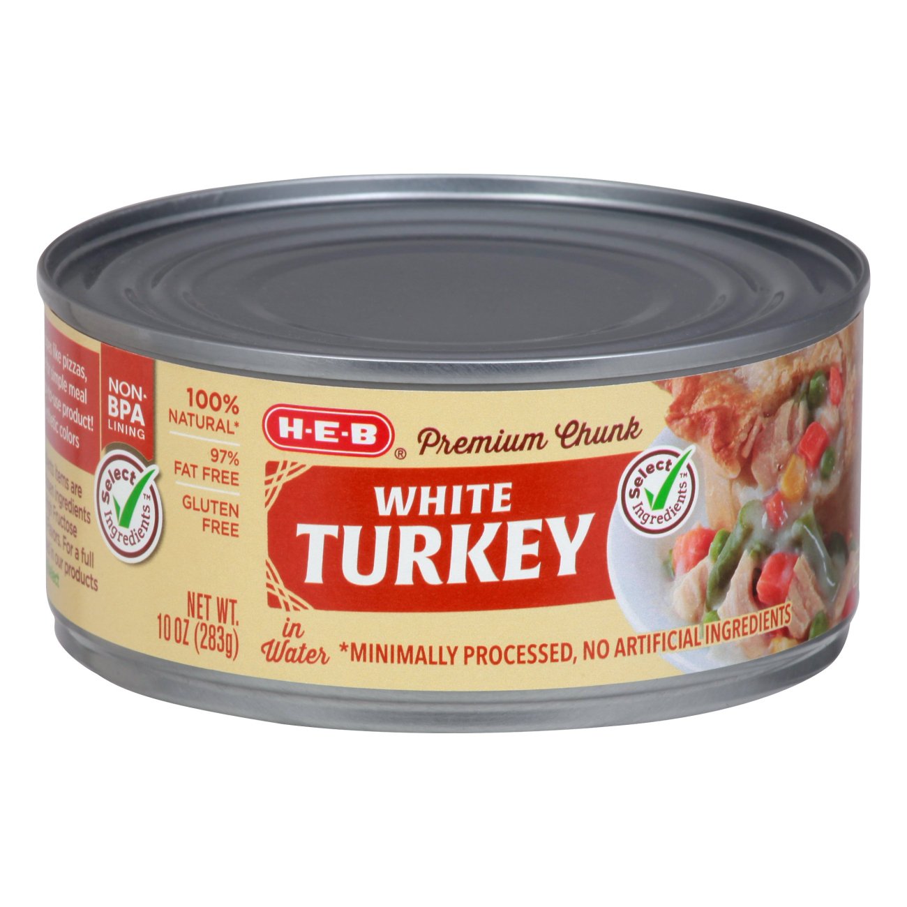 H-E-B Premium Chunk Turkey in Water - Shop Meat at H-E-B