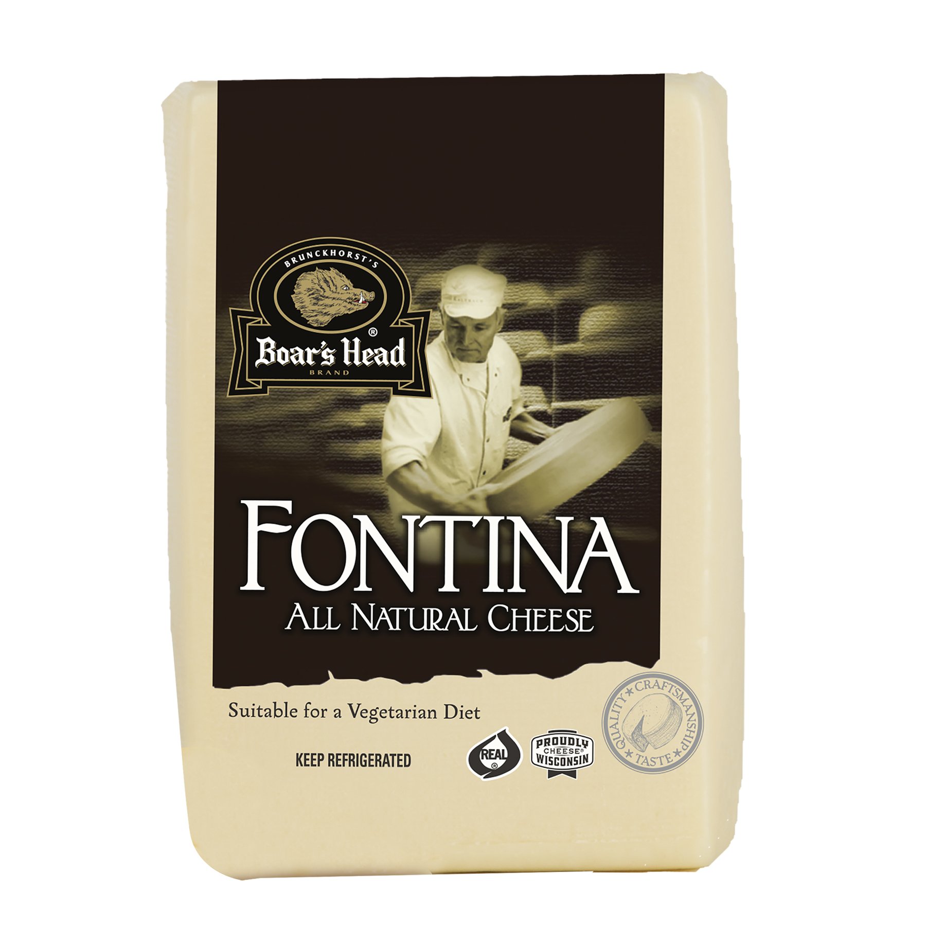 Boar's Head Fontina Cheese, Custom Sliced - Shop Cheese at H-E-B