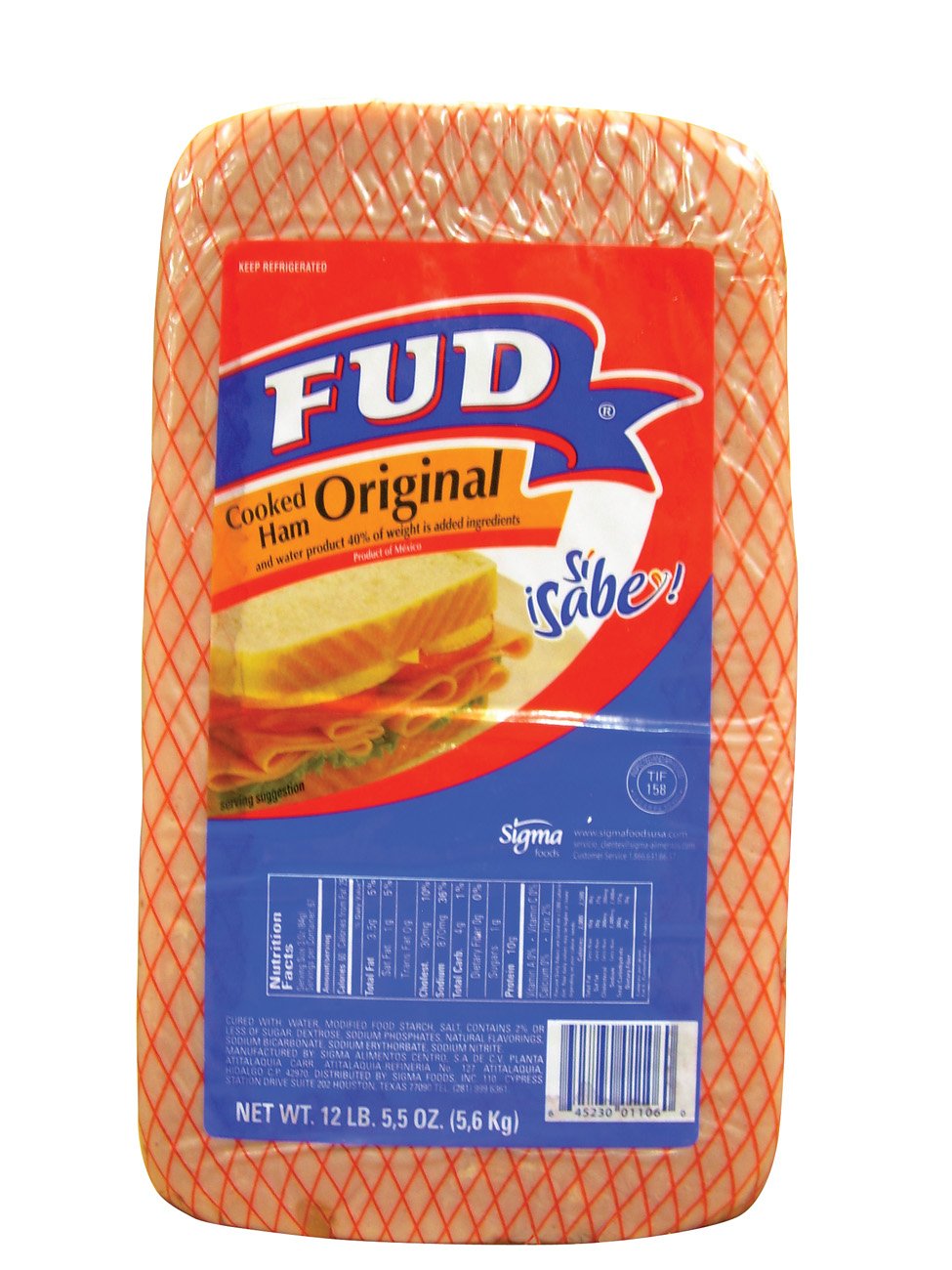 FUD Original Cooked Ham, Sliced - Shop Meat at H-E-B