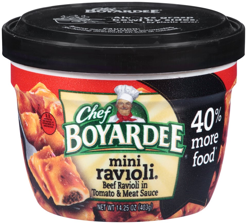 Chef Boyardee Mini Beef Ravioli - Shop Pantry Meals at H-E-B