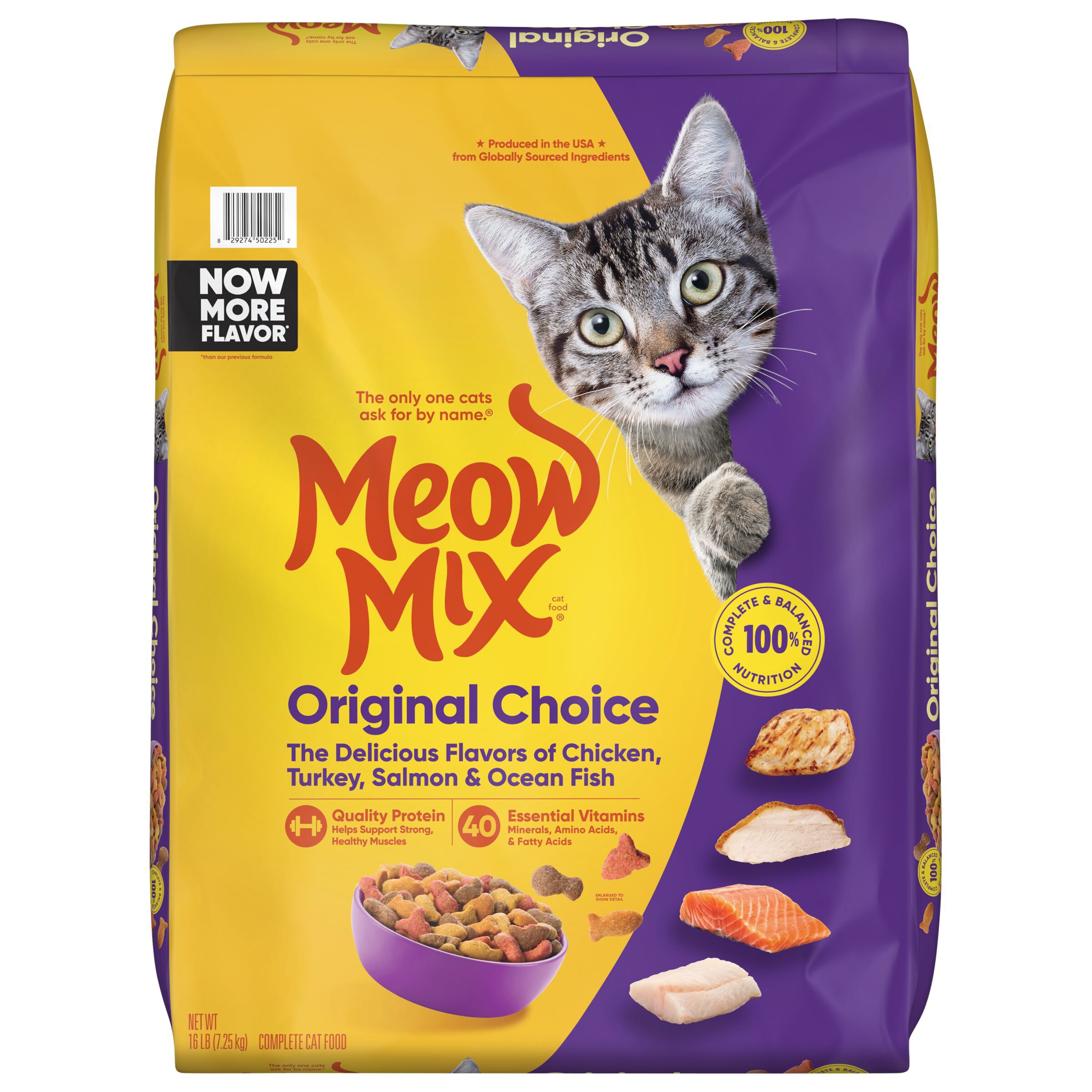 Meow Mix Original Choice Cat Food - Shop Food at H-E-B