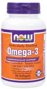 NOW Omega-3 Softgels - Shop Diet & Fitness at H-E-B
