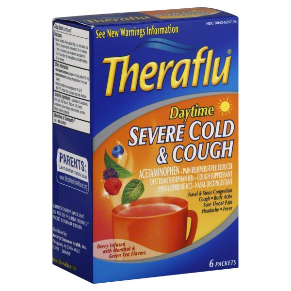 Theraflu TheraFlu Severe Cold Non-Drowsy PE - Shop Cough, Cold & Flu at ...