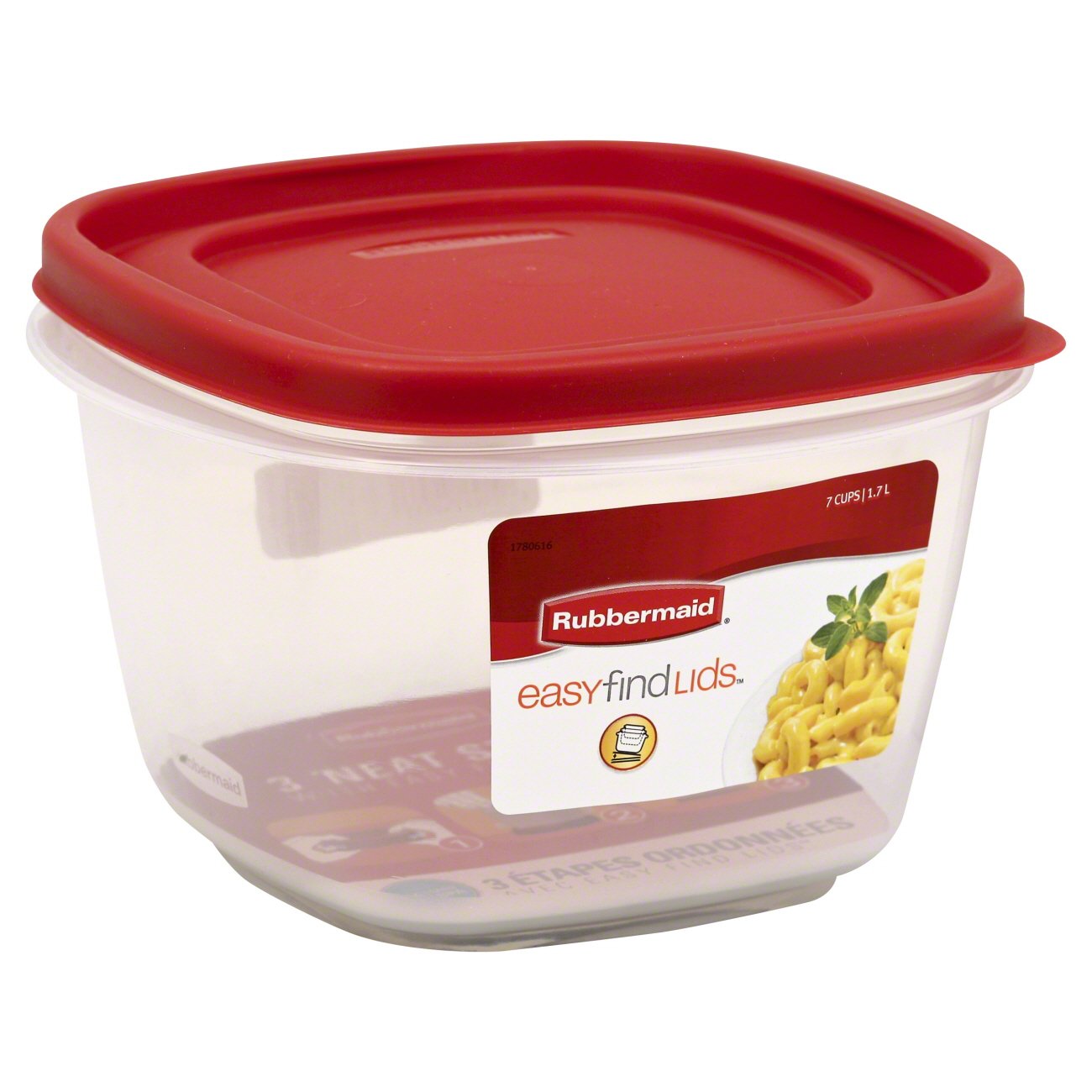 Rubbermaid Easy Find Lids Container - Shop Food storage at H-E-B