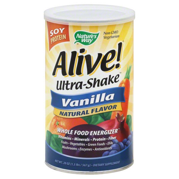 Nature's Way Alive! Vanilla Ultra-Shake - Shop Diet & fitness at H-E-B