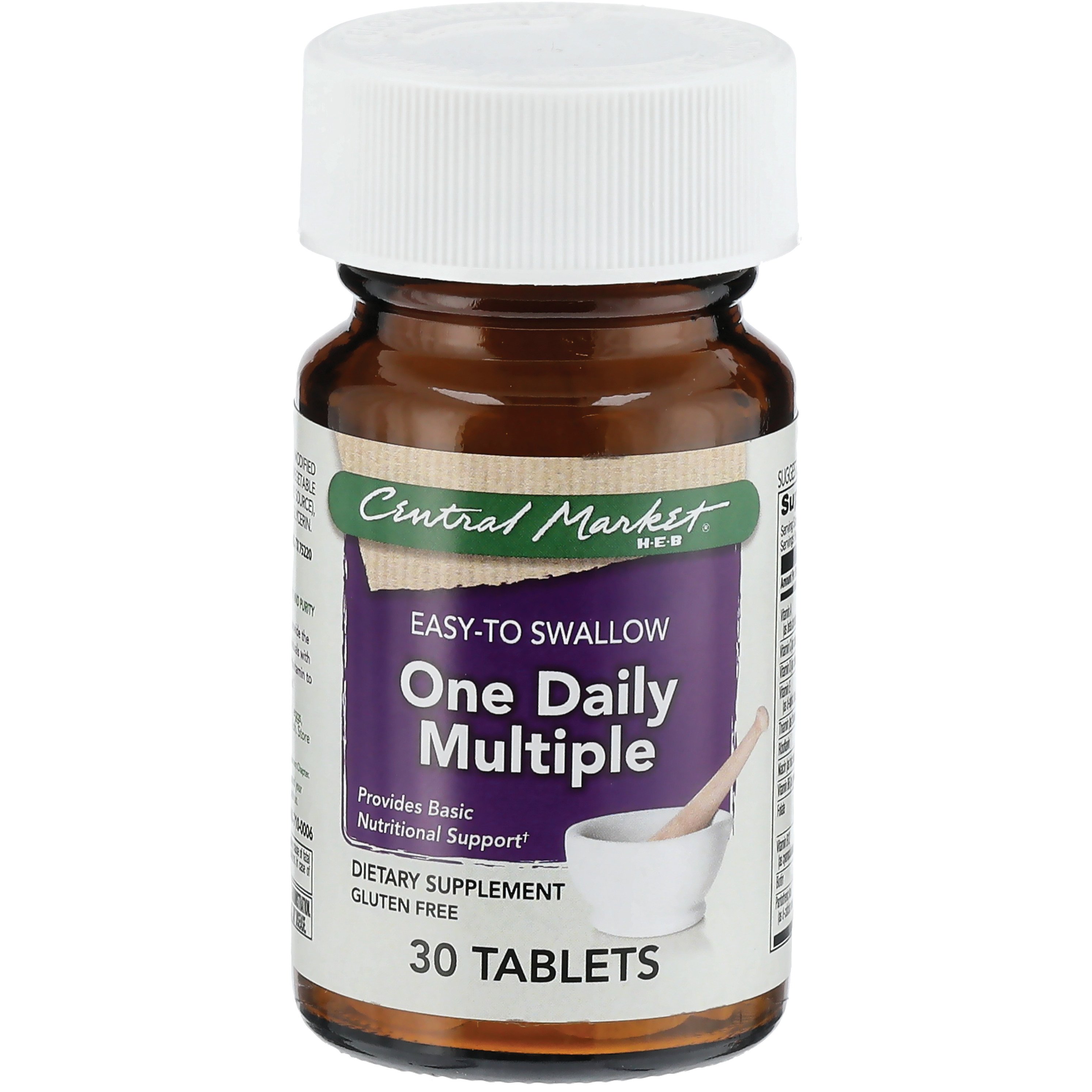Central Market One Daily Multiple Easy To Swallow Tablets - Shop ...