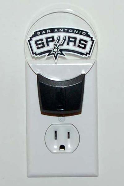 Authentic Street Signs San Antonio Spurs LED Night Light - Shop Lamps ...