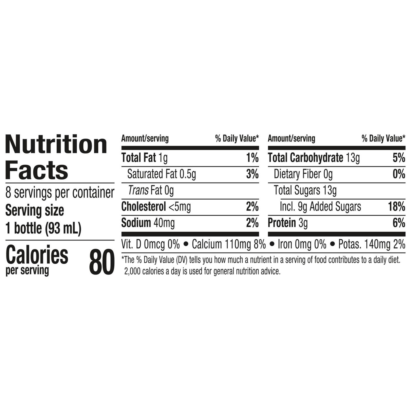 DanActive Probiotic Dailies Vanilla Dairy Drink 8 pk Bottles - Shop ...