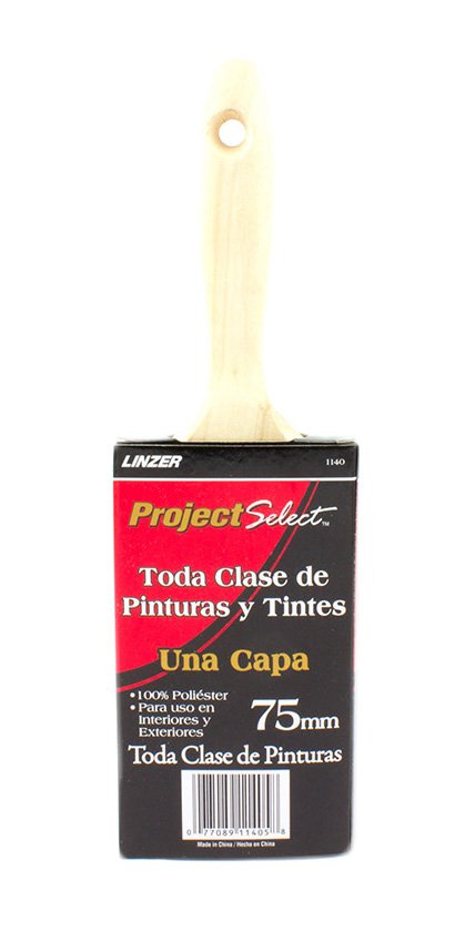 Linzer Pro Polyester Wall Brush - Shop Painting at H-E-B