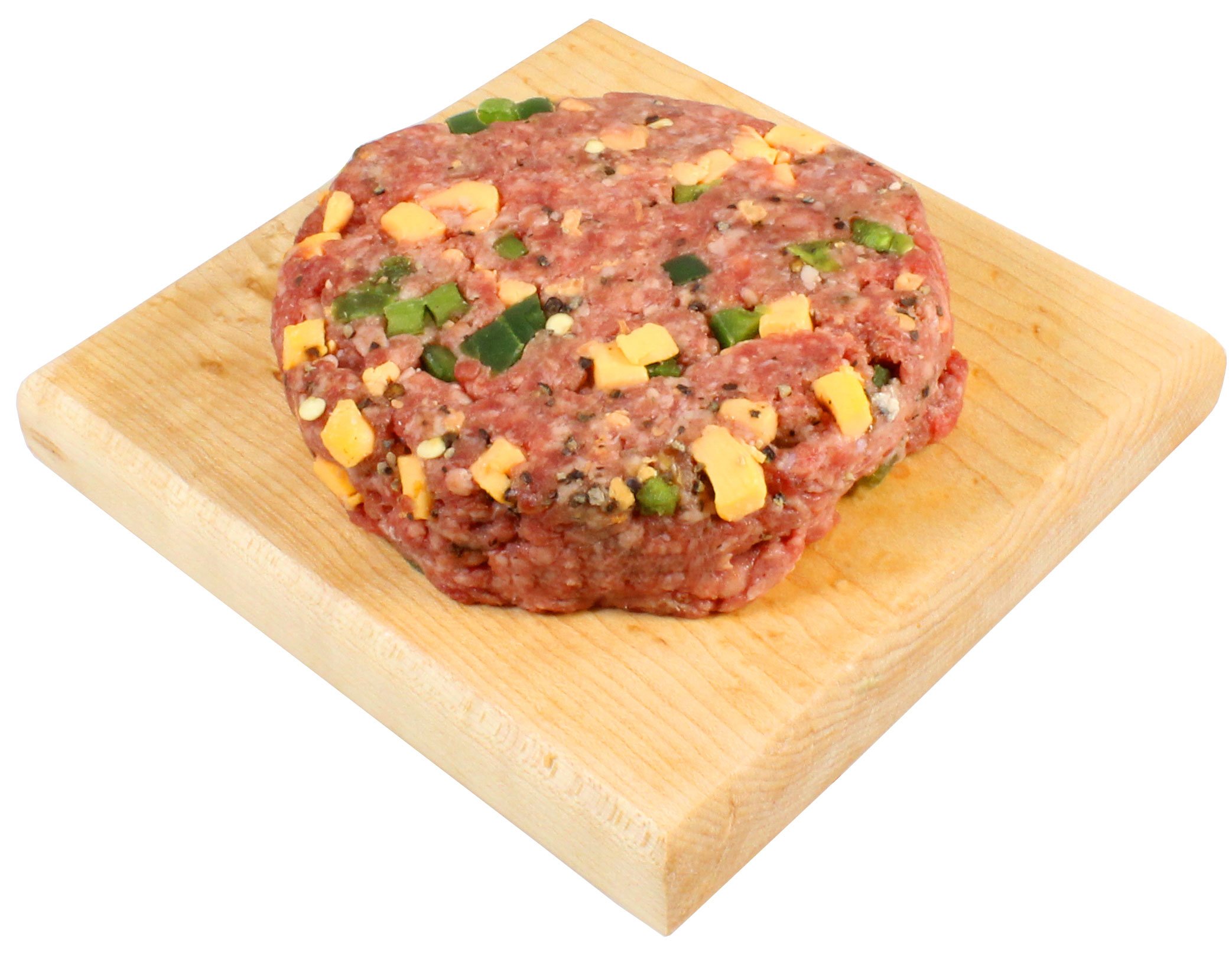 Central Market Jalapeño Cheddar Beef Patty - Shop Beef at H-E-B