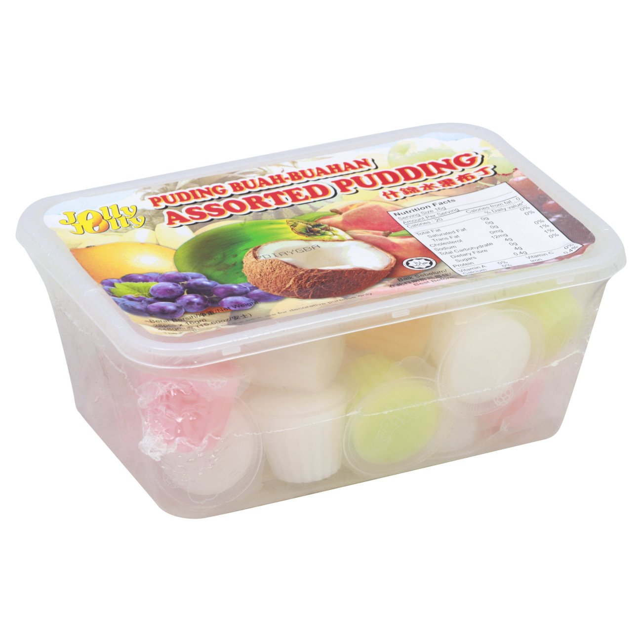 Jolly Buah-Buahan Assorted Pudding - Shop Pudding & Gelatin at H-E-B