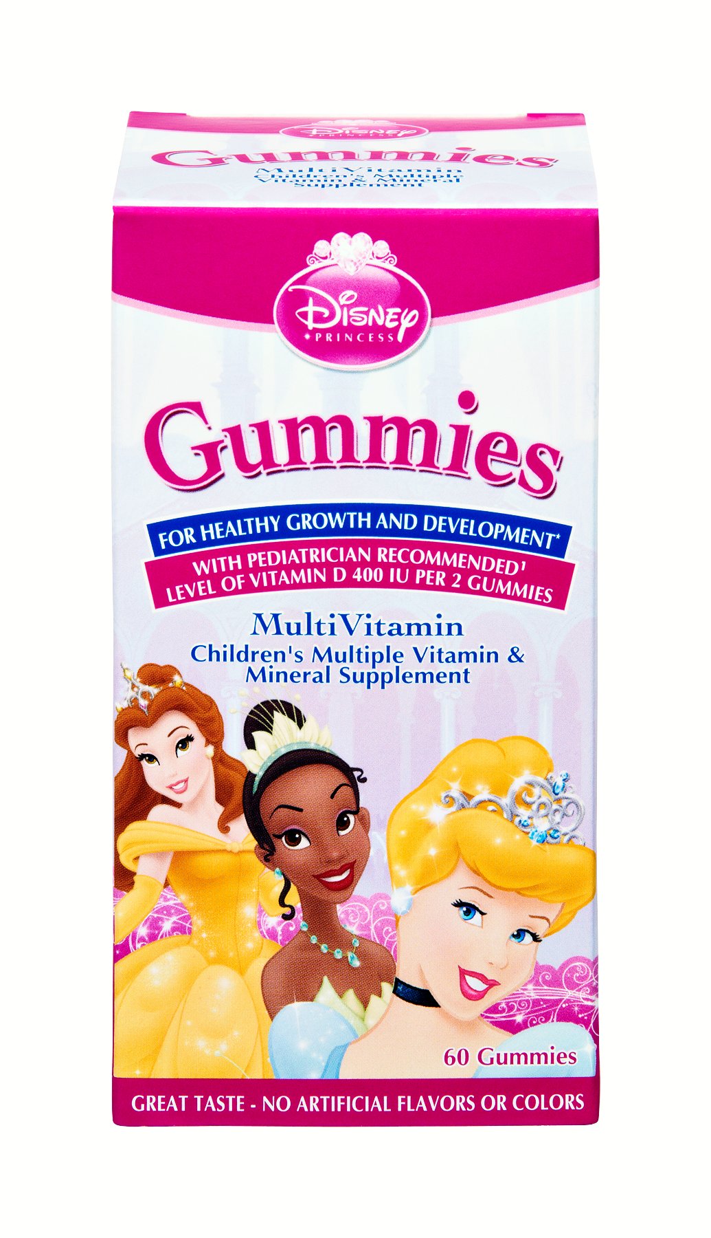 Disney Princess Multivitamin and Mineral Supplement Gummies - Shop ...