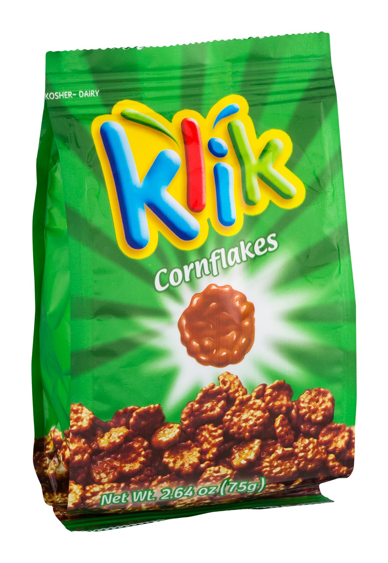 Klik Kosher Milk Chocolate Coated Cornflakes - Shop Cereal at H-E-B