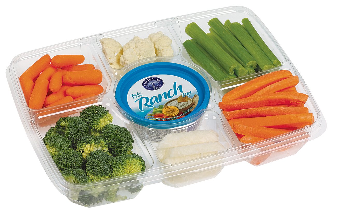 H-E-B Large Party Tray With Dip - Shop Party Trays at H-E-B