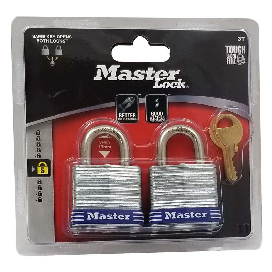 Master Lock Laminated Padlocks 3T - Shop Locks & Keys at H-E-B