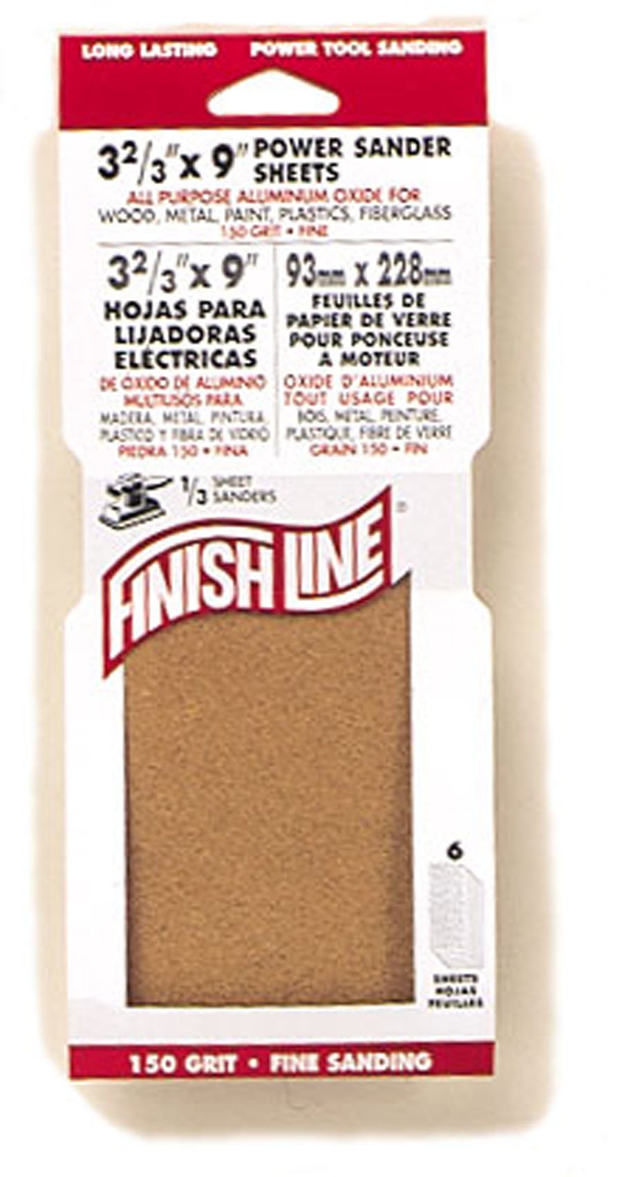 Finish Line Sanding Sheet - Shop Sandpaper at H-E-B