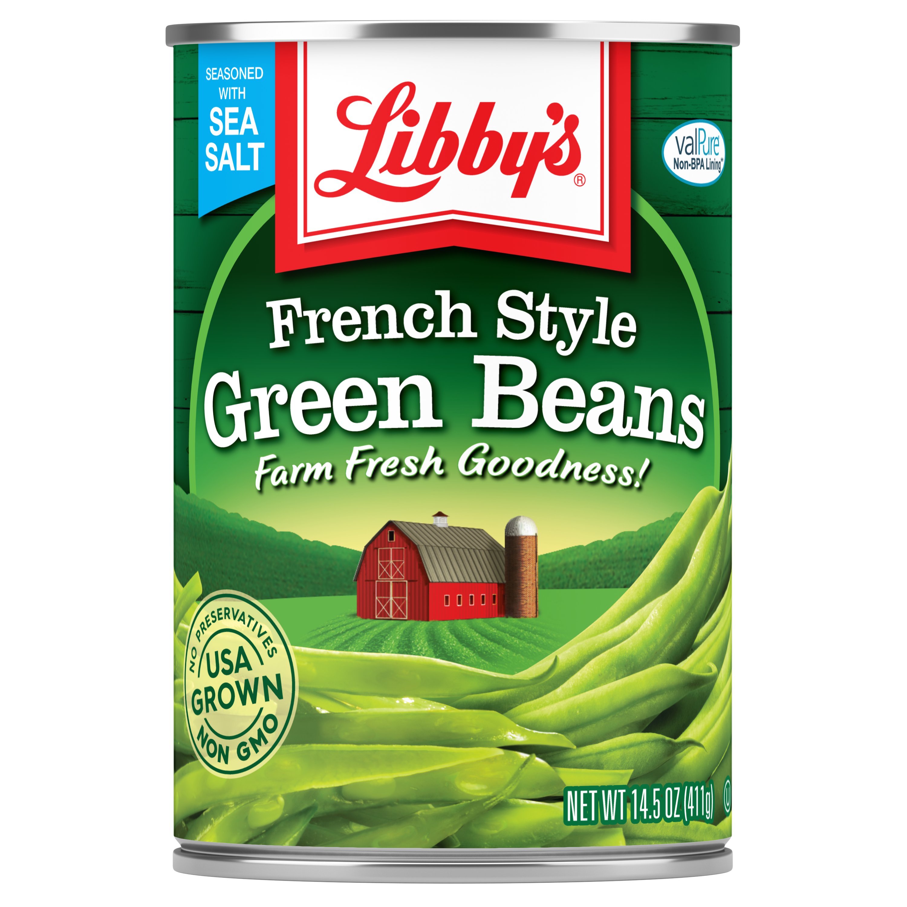 Libby's French Style Green Beans - Shop Green beans & peas at H-E-B
