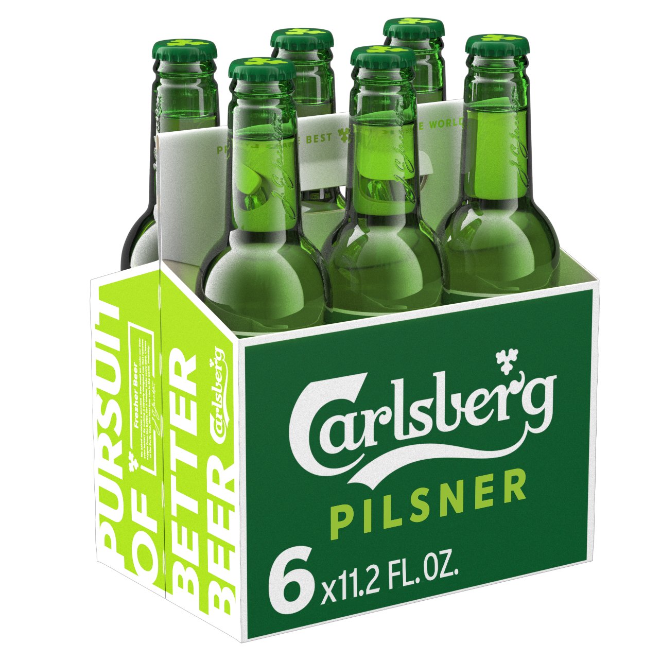 Carlsberg Pilsner Beer 6 pk Bottles - Shop Beer at H-E-B