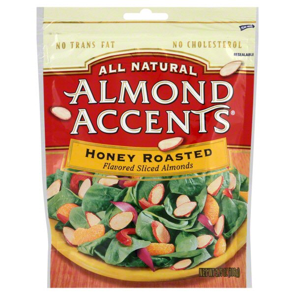 Almond Accents Honey Roasted Flavored Sliced Almonds - Shop Dressing ...