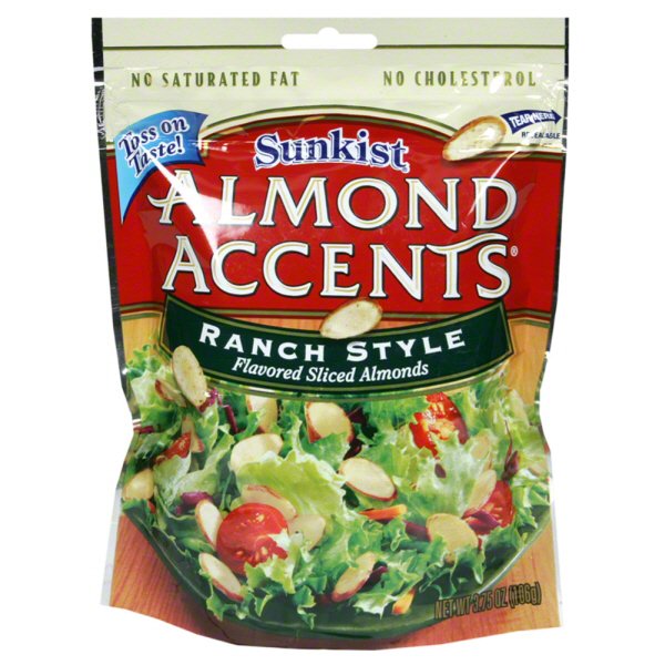 Sunkist Almond Accents Ranch Style Sliced Almonds - Shop Salad toppings ...