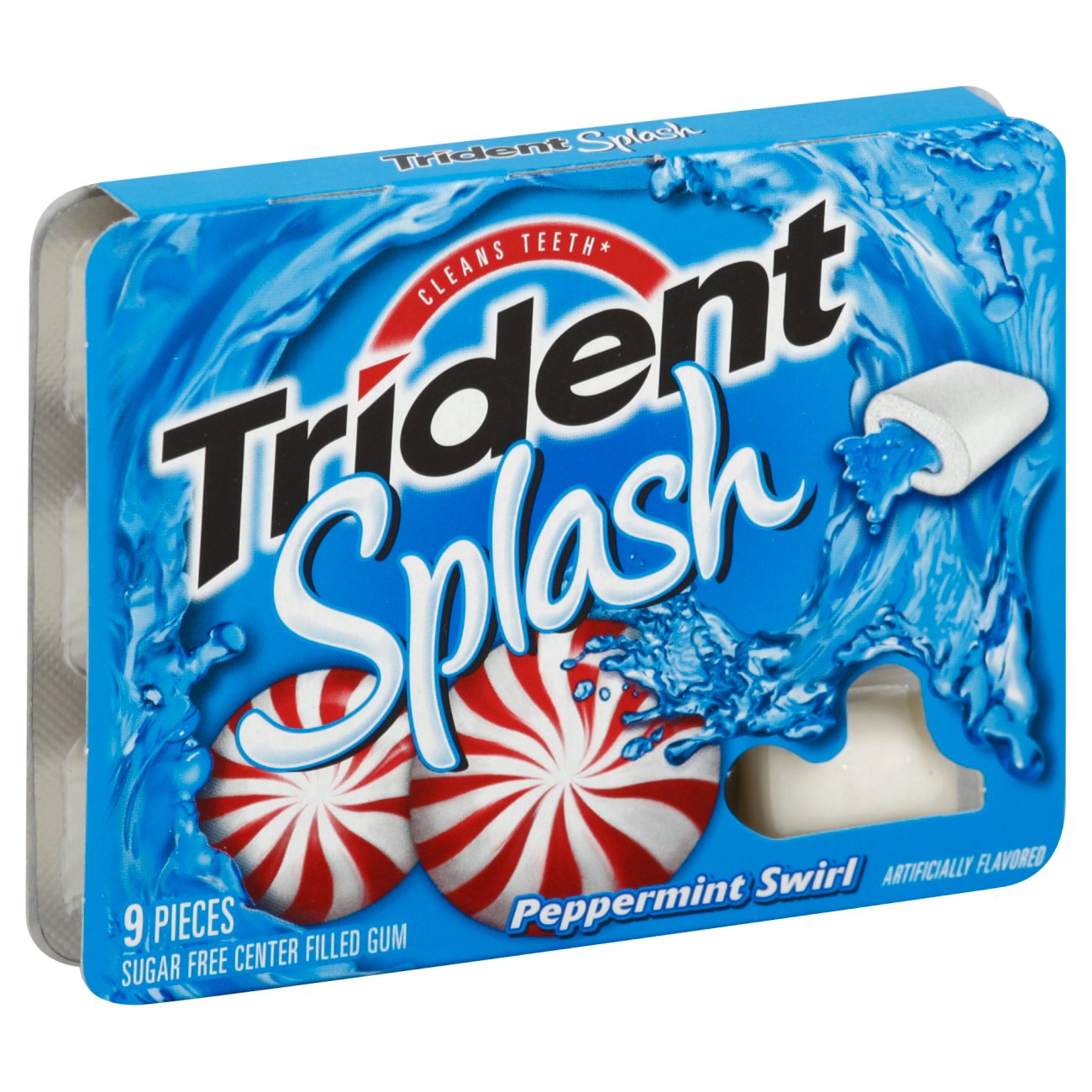 Trident Splash Peppermint Swirl Sugar Free Gum - Shop Snacks & Candy at ...
