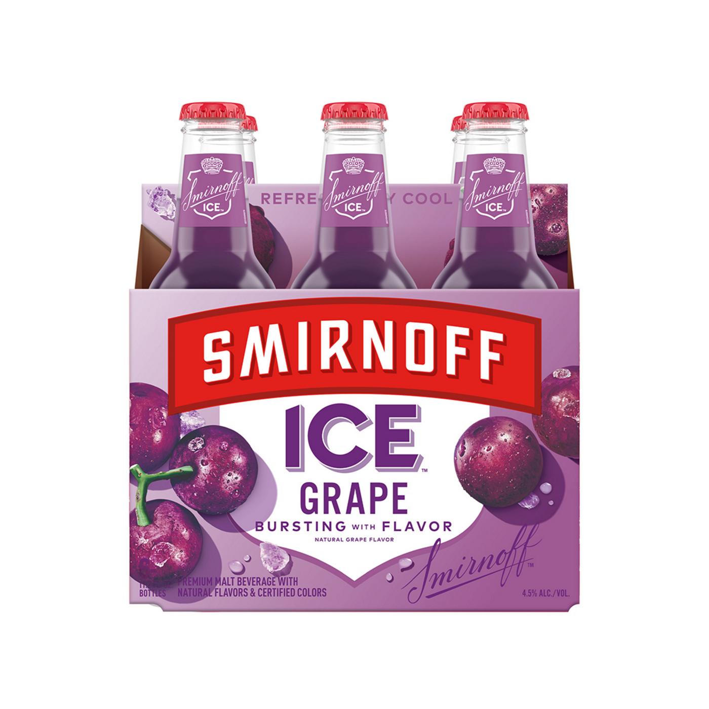 Smirnoff Ice Grape - Shop Malt beverages & coolers at H-E-B