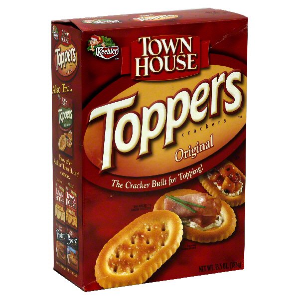 Keebler Town House Toppers Original Crackers - Shop Snacks & Candy at H-E-B