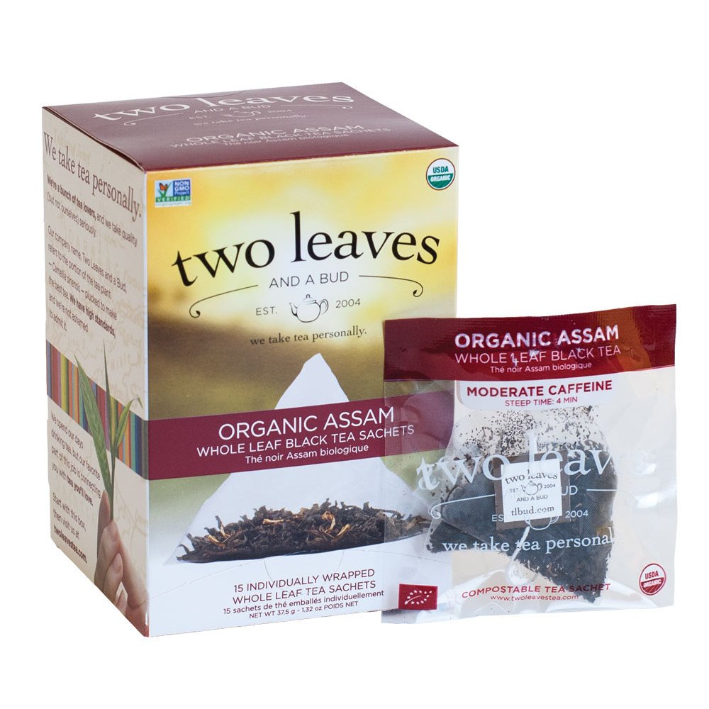 Two Leaves And A Bud Single Region Teas Organic Assam Breakfast Tea ...