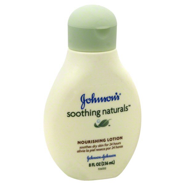 Johnson's Soothing Naturals Nourishing Lotion - Shop Lotion & powder at ...