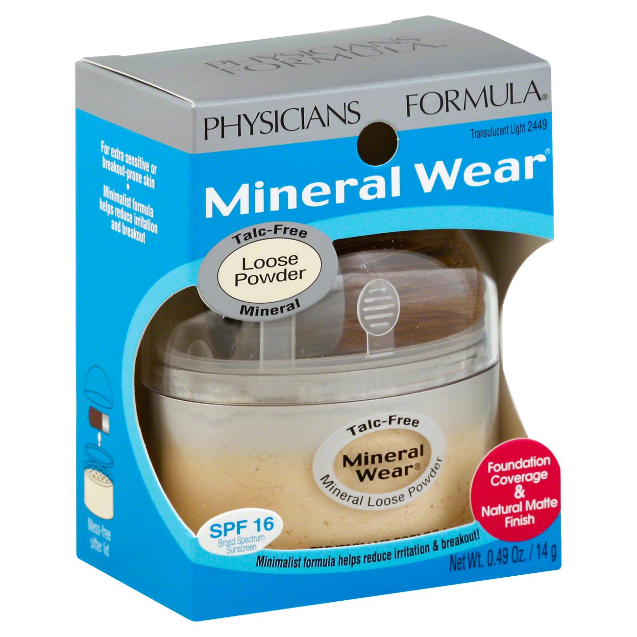 Physicians Formula Mineral Wear Translucent Light Loose Powder - Shop ...