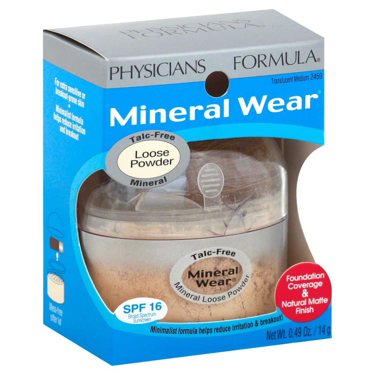 Physicians Formula Mineral Wear Translucent Medium Loose Powder - Shop ...
