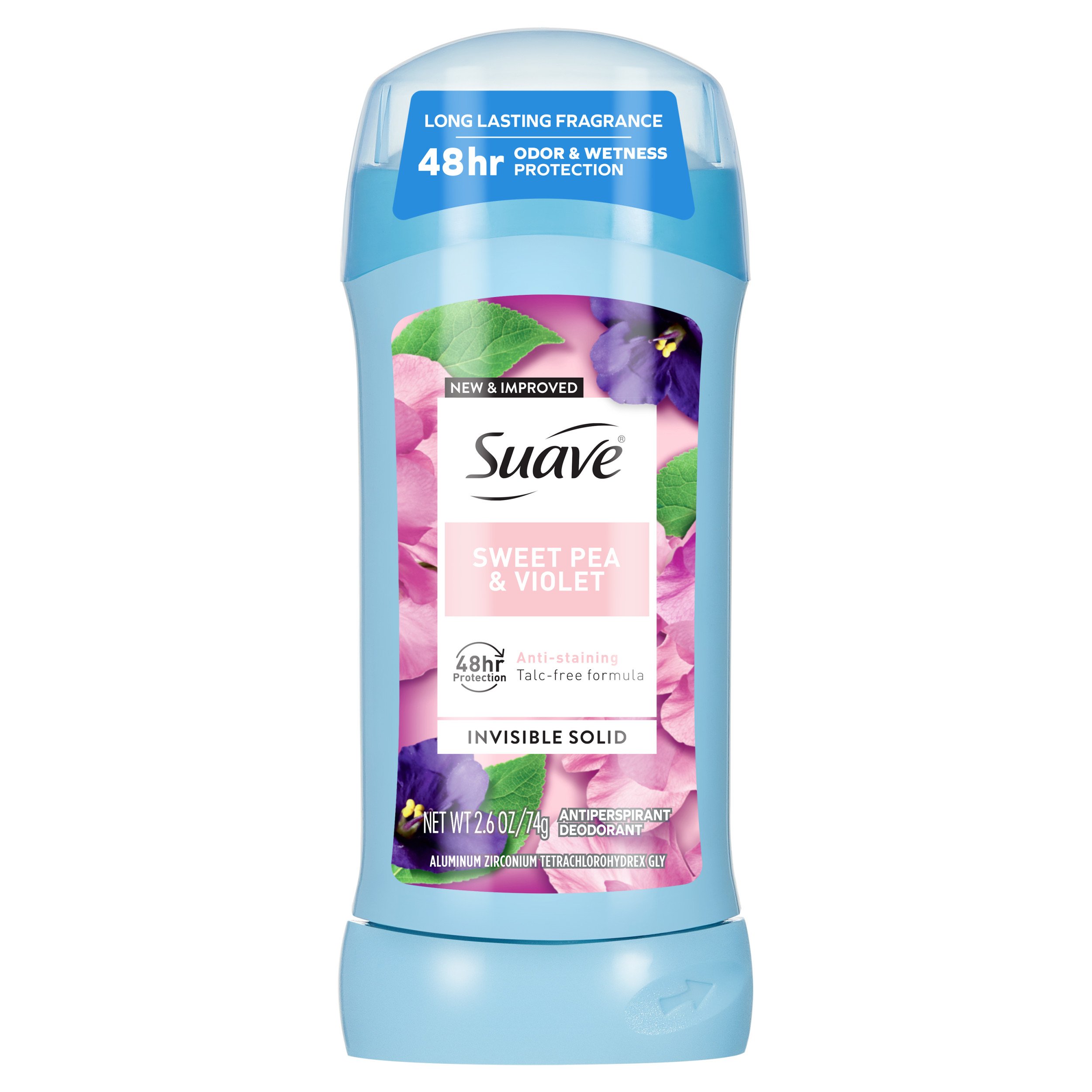 Suave Antiperspirant Deodorant For Women, Invisible 48hr Protection ...