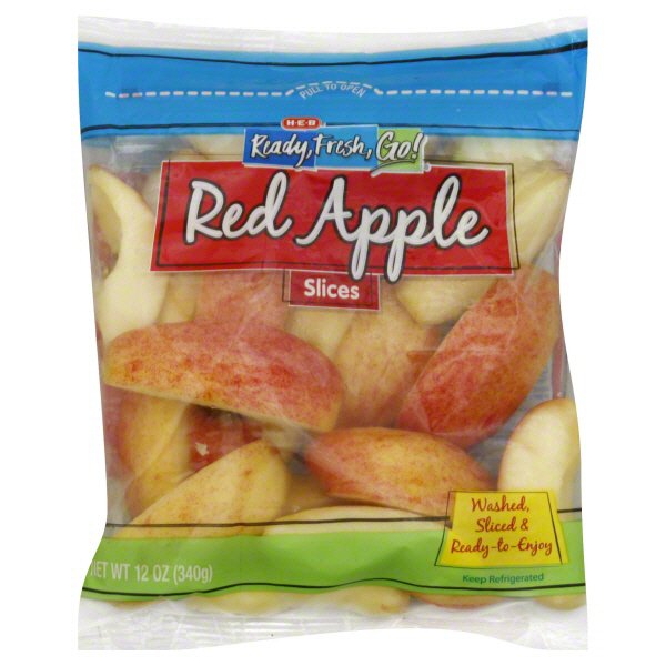 H-E-B Ready, Fresh, Go! Red Apple Slices - Shop Fruit at H-E-B