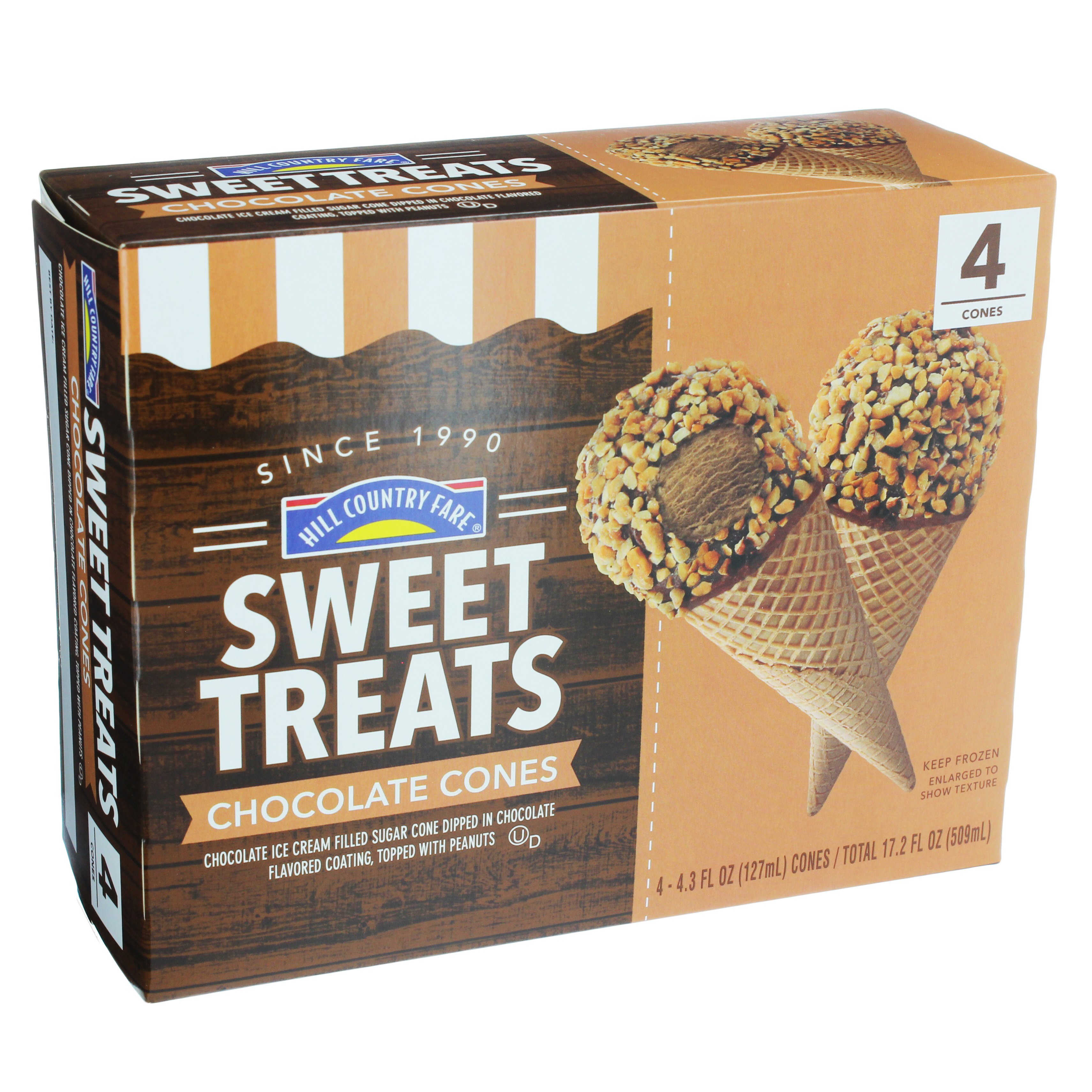 Hill Country Fare Sweet Treats Chocolate Crunchy Cones - Shop Cones ...