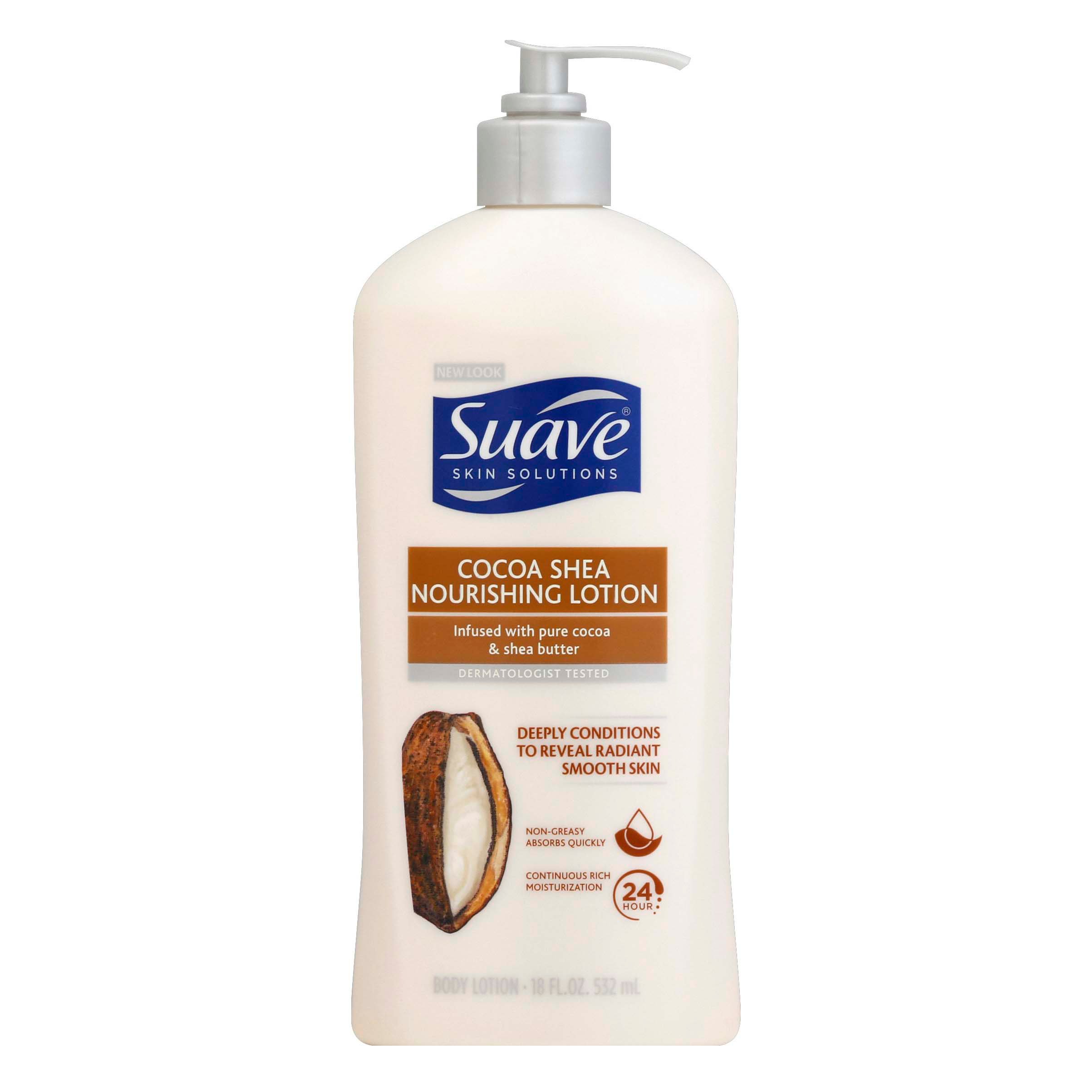 Suave Skin Solutions Cocoa Butter & Shea Body Lotion - Shop Body lotion ...